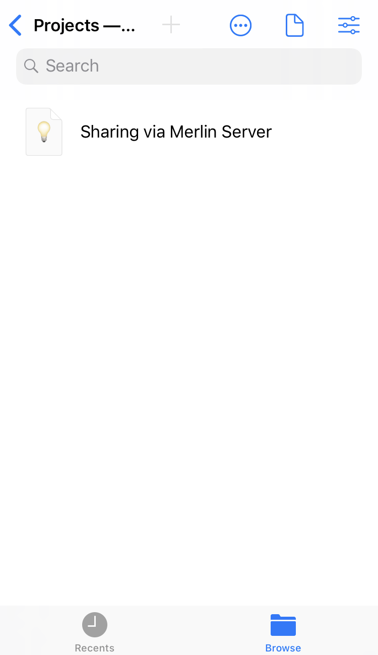 Merlin Project for iPhone
