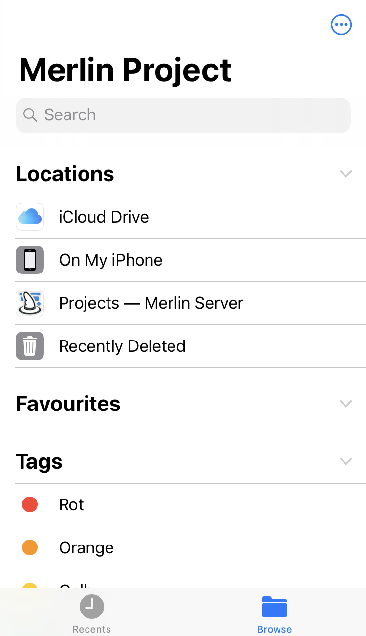 Merlin Project for iPhone